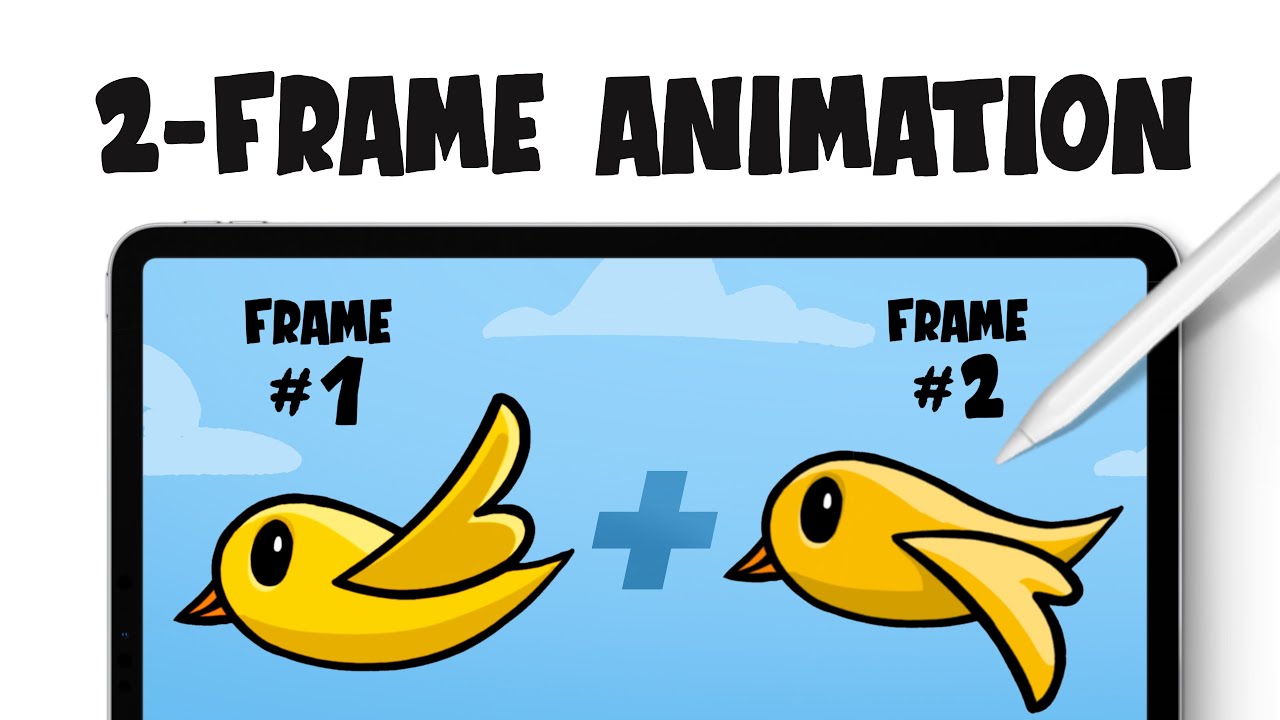 Quick Easy 2 Frame Animation Tutorial For Beginners Youtube
