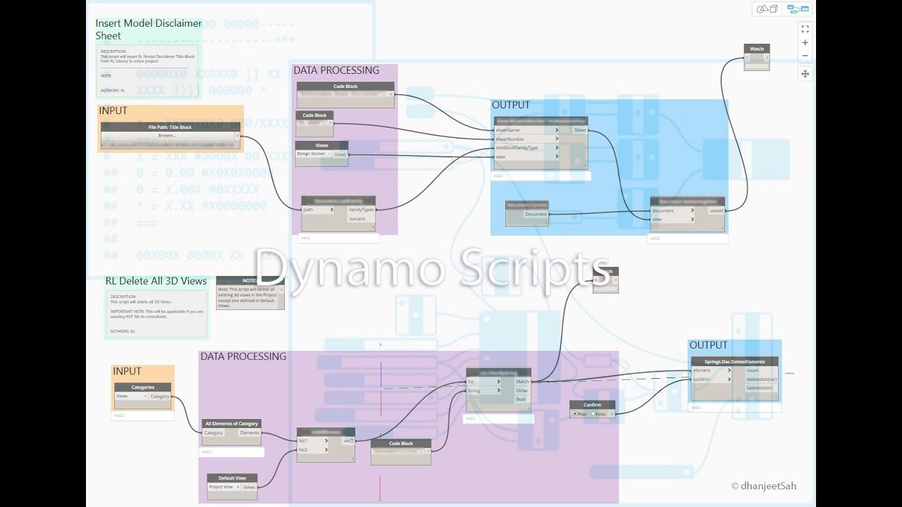 Dynamo Scripts For Revit Youtube