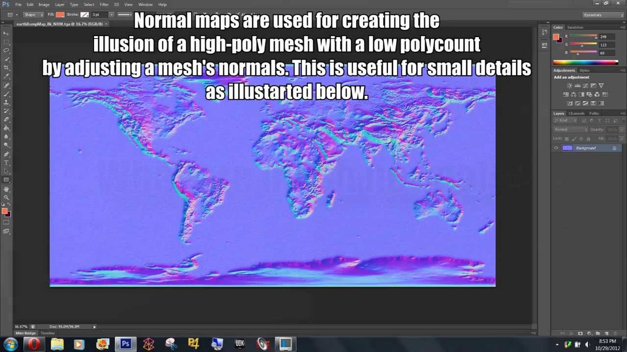 What Is A Normal Map Basics Youtube