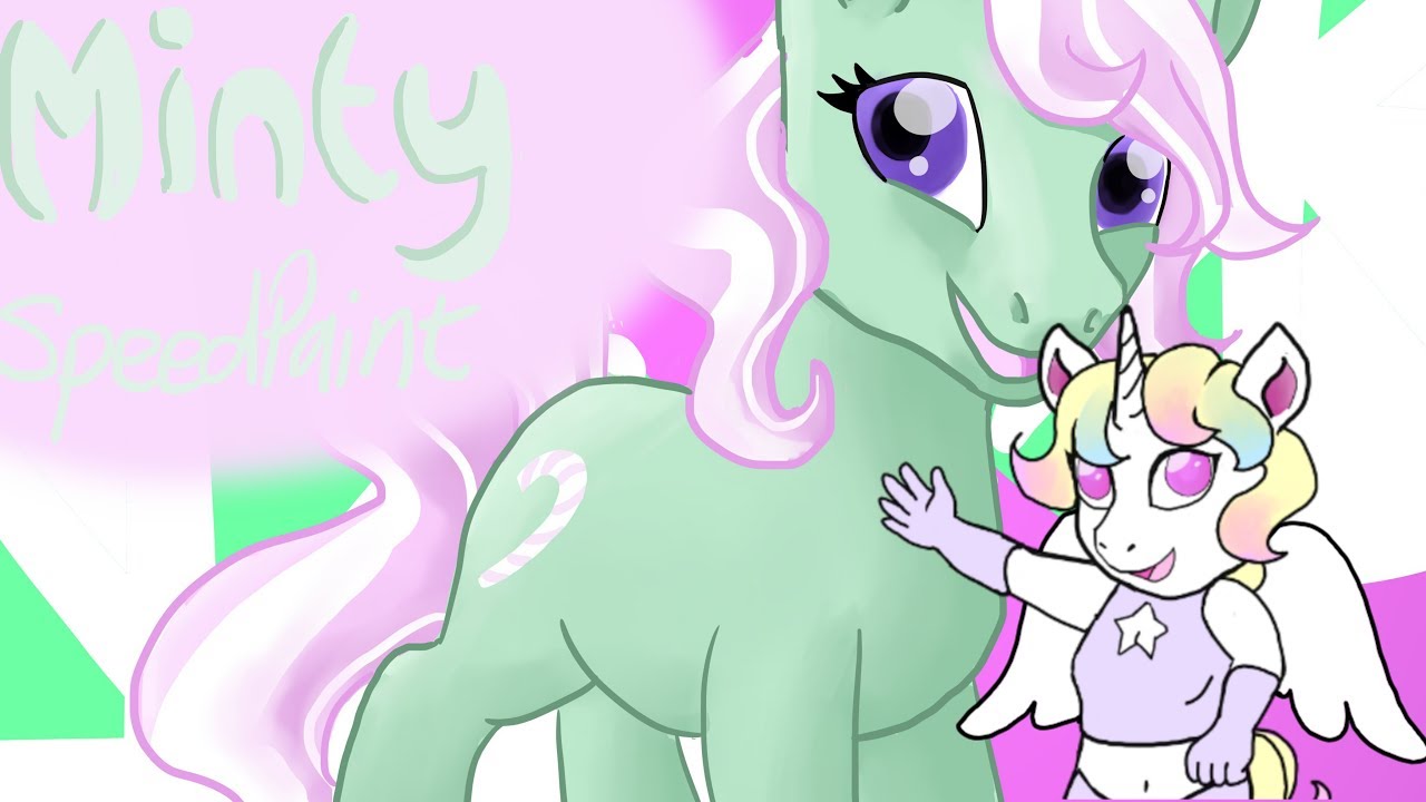 My Little Pony Minty In G4 Speedpaint Youtube