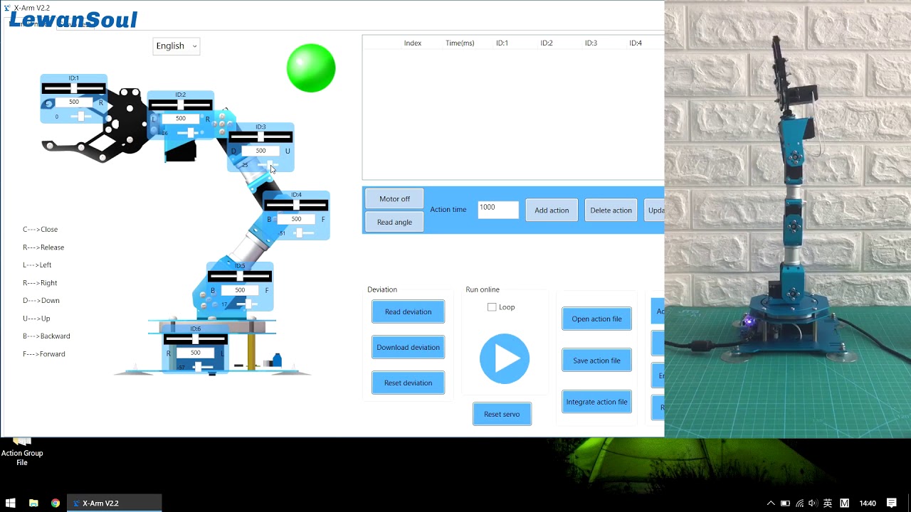 Lesson 6 Deviation Adjustment Of Xarm Youtube