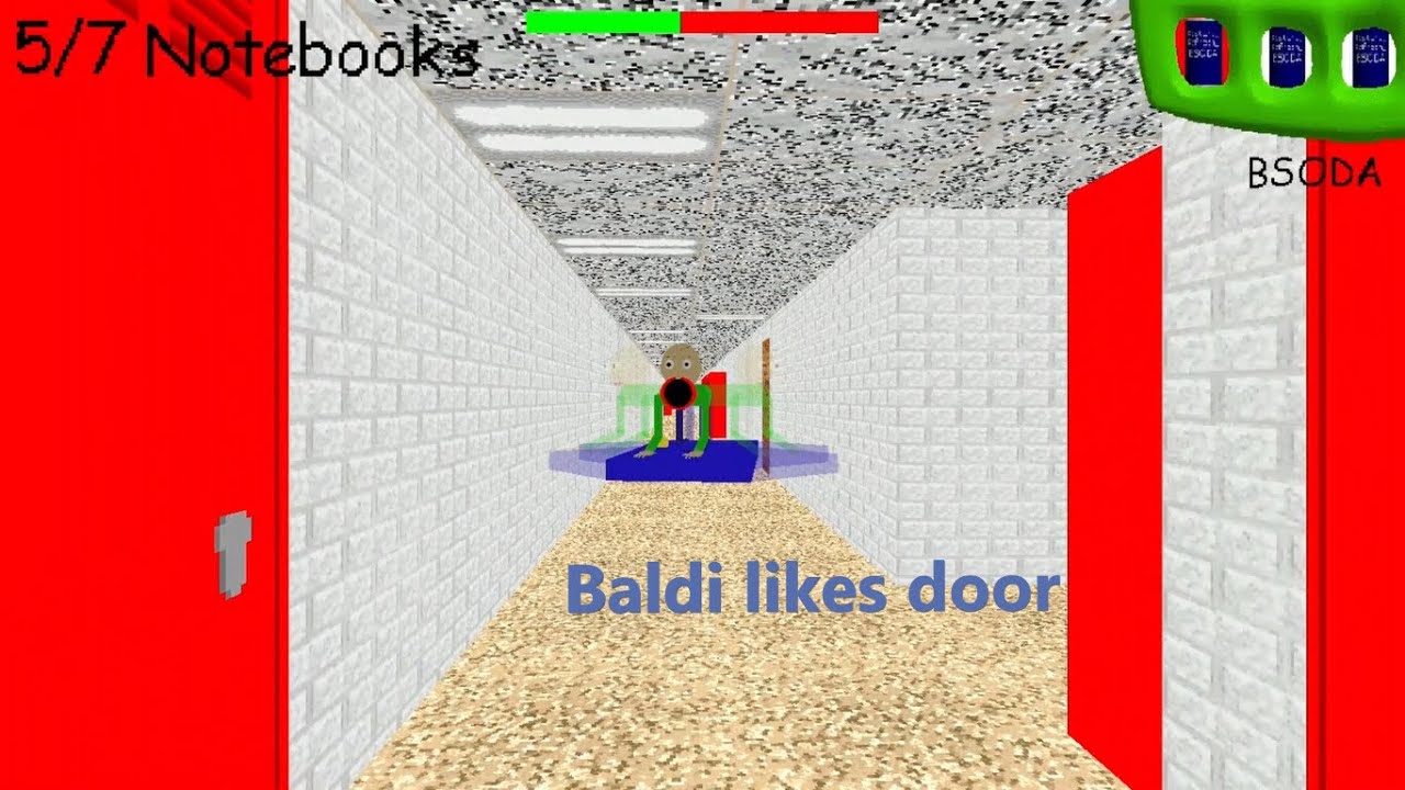 Baldi Likes Door Baldi S Basics Mod Youtube