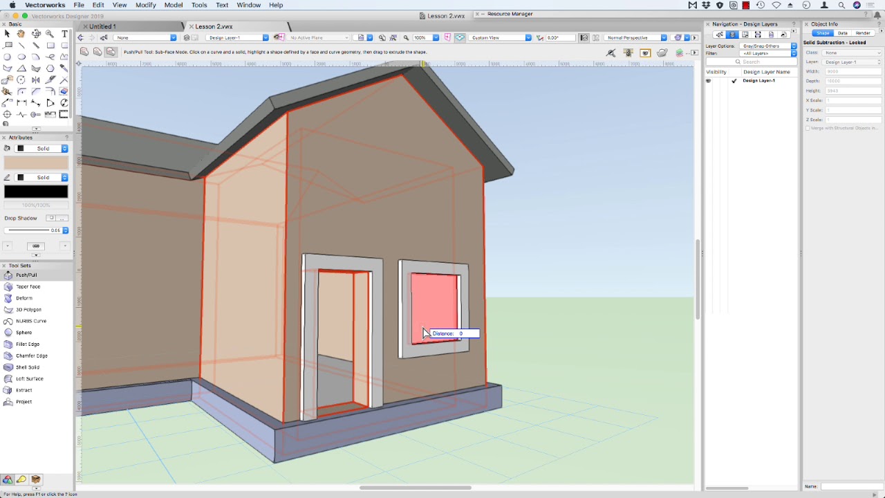 Quickstart To Vectorworks Part 3 Youtube