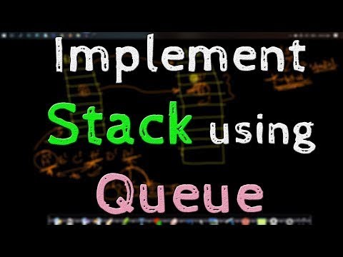 Implement Stack Using Queues Leetcode Youtube