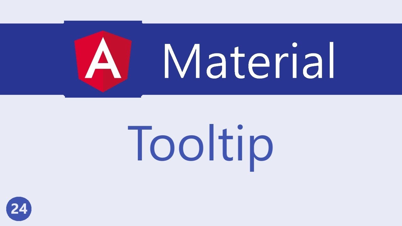 Angular Material Tutorial 24 Tooltip Youtube