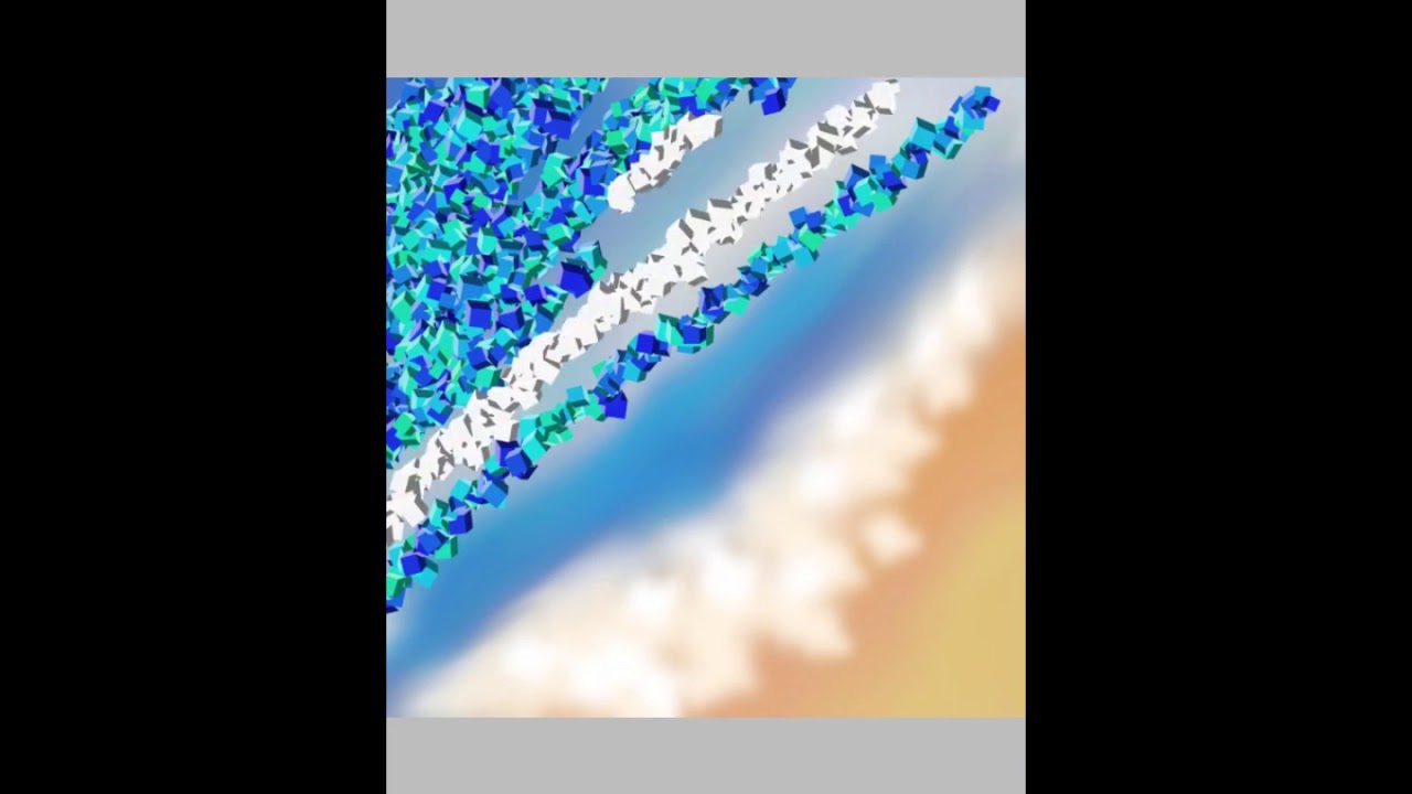 Paint Beach And Wave On Ibispaint X Youtube