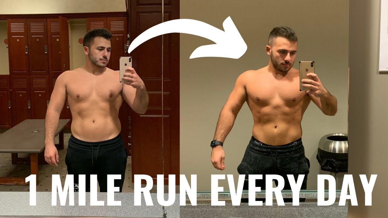 Running Before And After Results