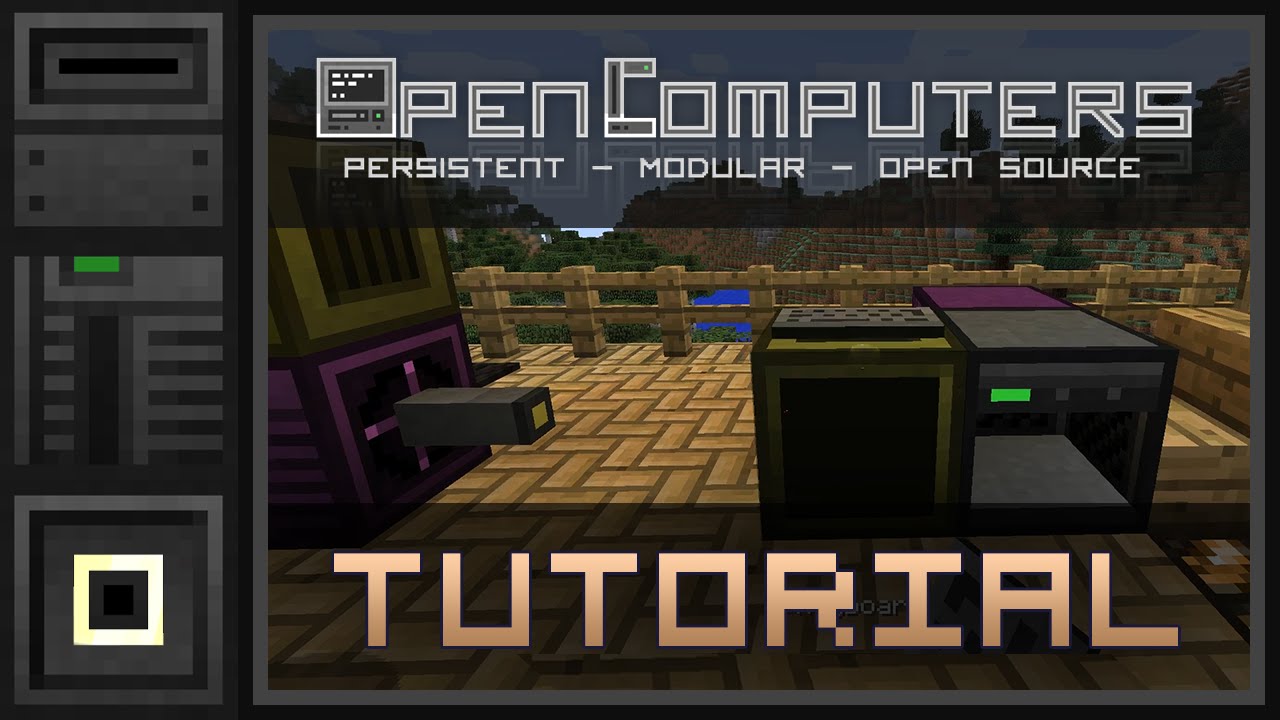 Opencomputers V1 3 Tutorial 6 Servers English Youtube