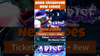 New Arise Crossover Codes Update New Codes For Arise Crossover Roblox ...