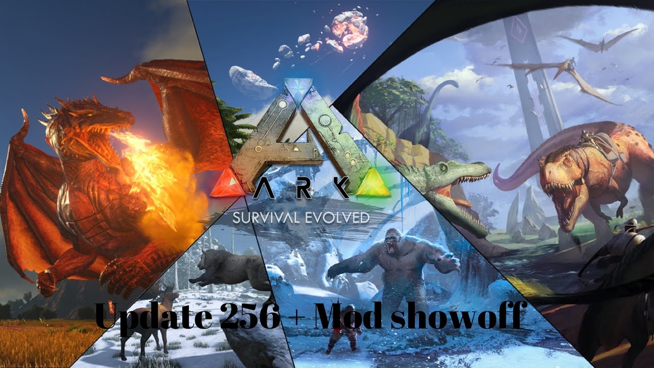 Ark Survival Evolved Update Patch 256 Mod Showoff Youtube