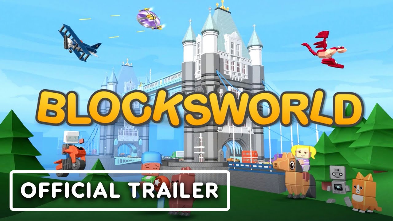 Blocksworld Official Trailer Upload Vr Showcase Youtube