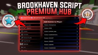 Brookhaven Script New Premium Hub Gamepass Unlock Tubers Hub No Key ...