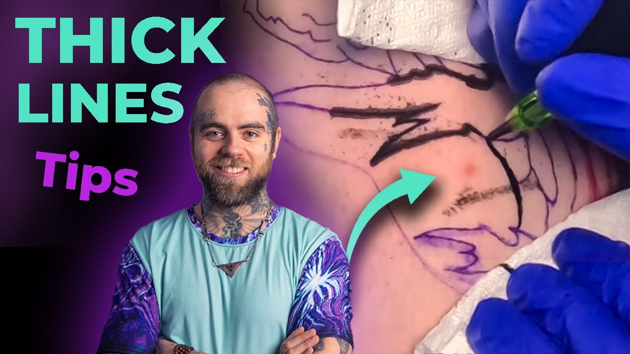 Thick Tattoo Lines Tips And Tricks Live Session 14 Round Shader