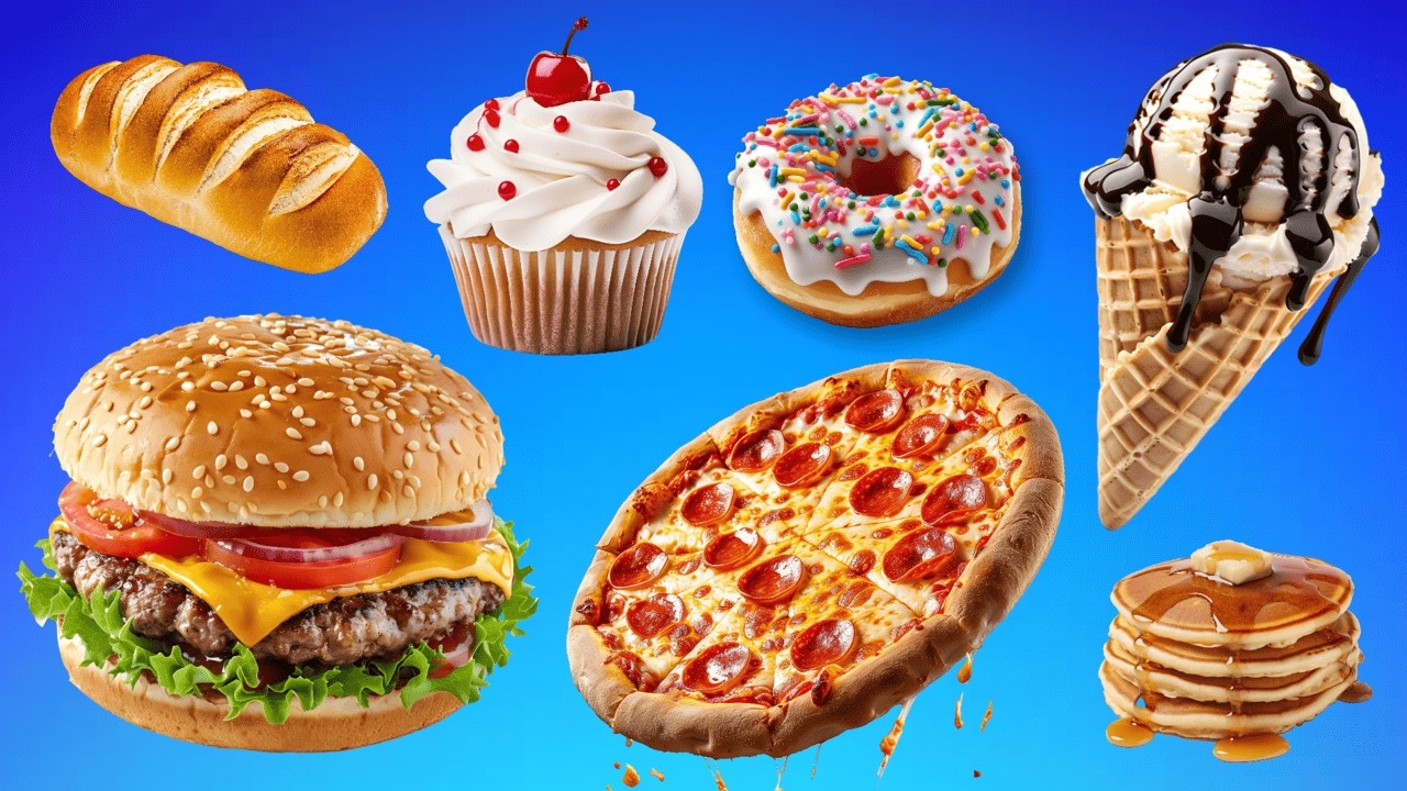 Food Learn Food Vocabulary In English Youtube