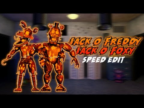 Fnaf Speed Edit Jack O Freddy Jack O Foxy Youtube