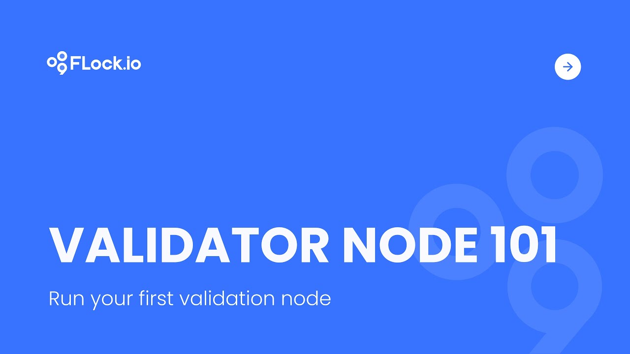 Validator Node 101 Youtube