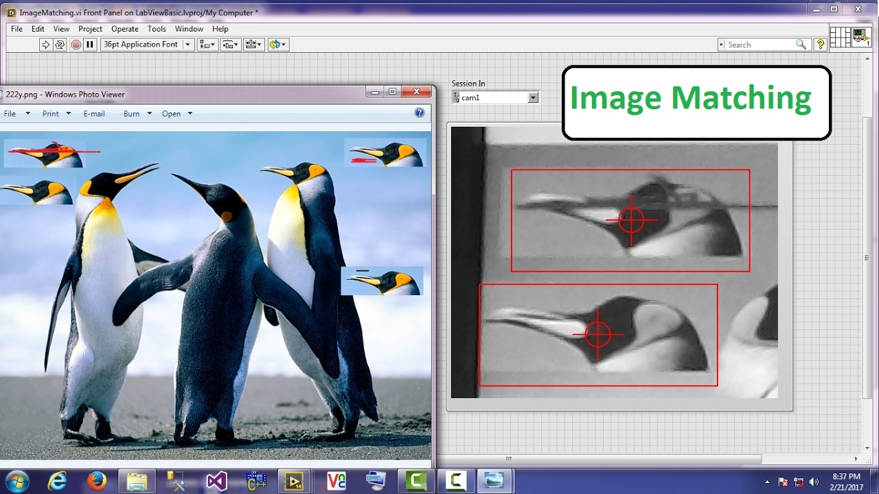Labview Basic 17 Image Matching Youtube