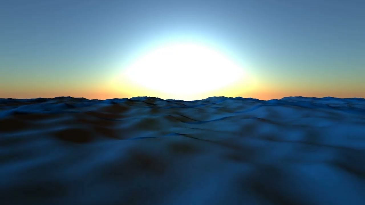 Fft Ocean Simulation Youtube