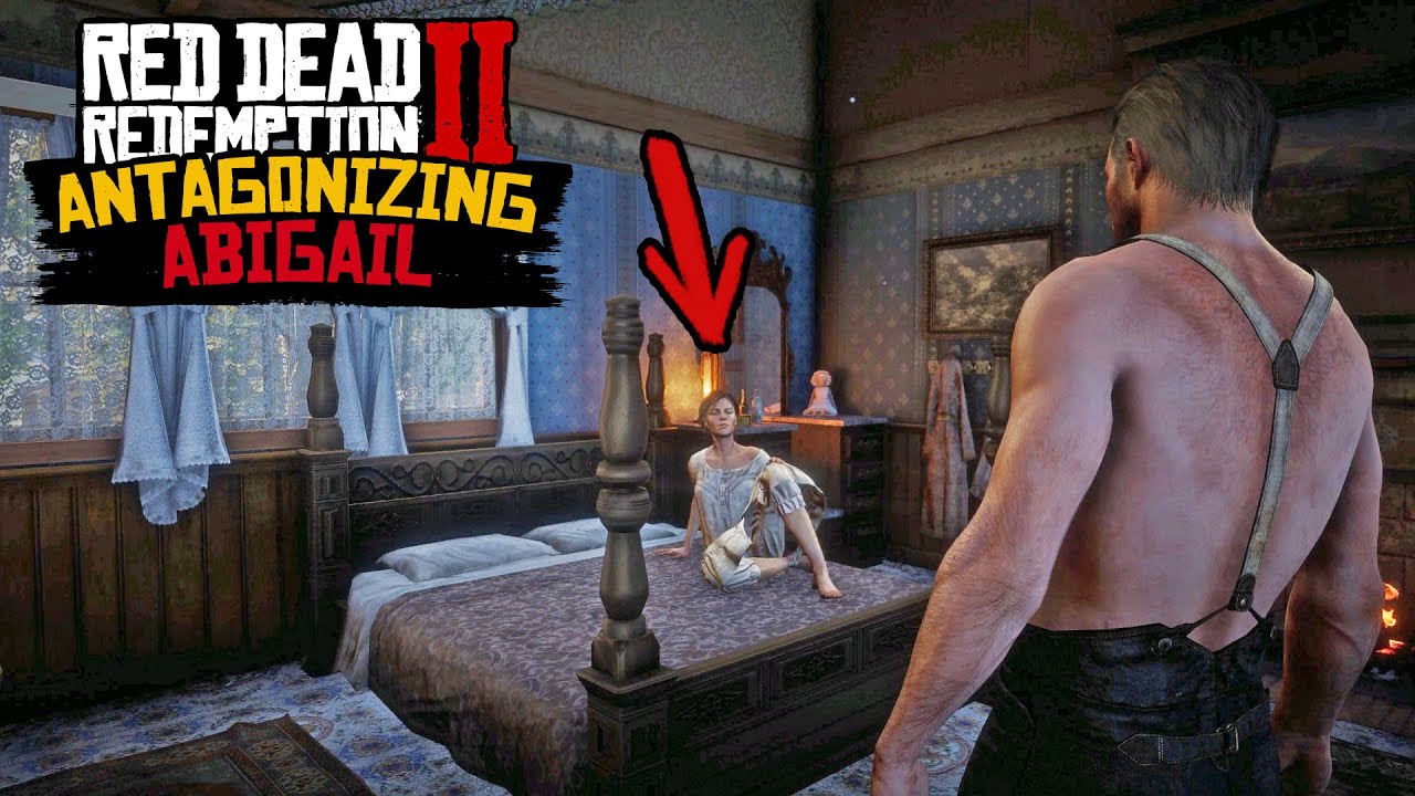Antagonizing Abigail Marston In Red Dead Redemption 2 Pc 4k Youtube