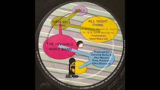 Invisible Man S Band All Night Thing Island 12inch Ja 1979 Jamwax ...
