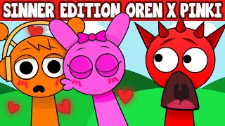 Incredibox Sprunki Sinner Edition But With Hugest Oren X Pinki Kiss New ...