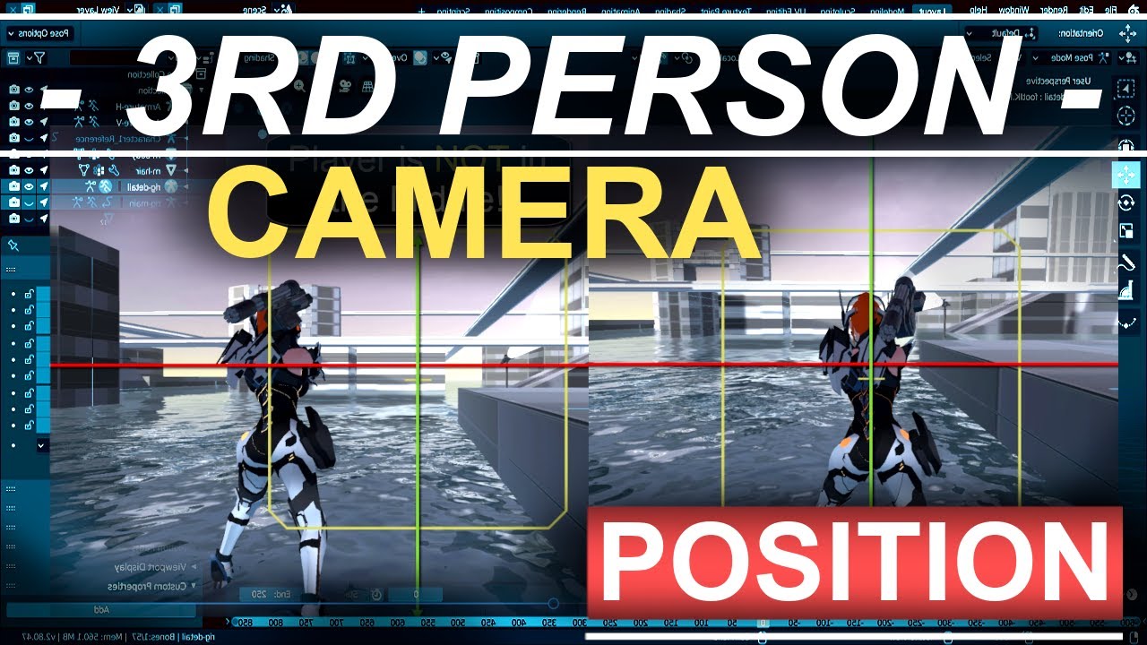 Unity 3d 3rd Person Camera Position Movement Rotation Youtube