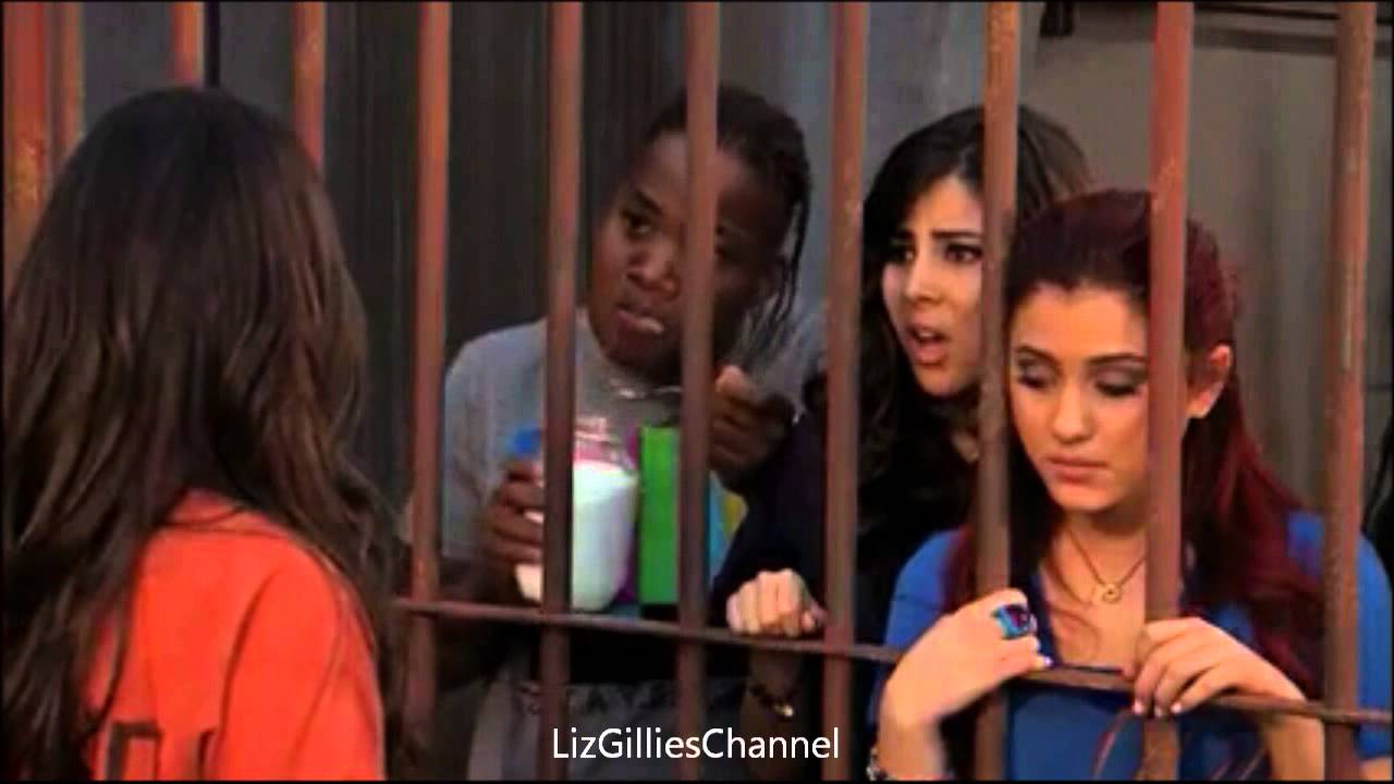 Victorious Locked Up Andre Jade Cat And Trina Visit Tori At The