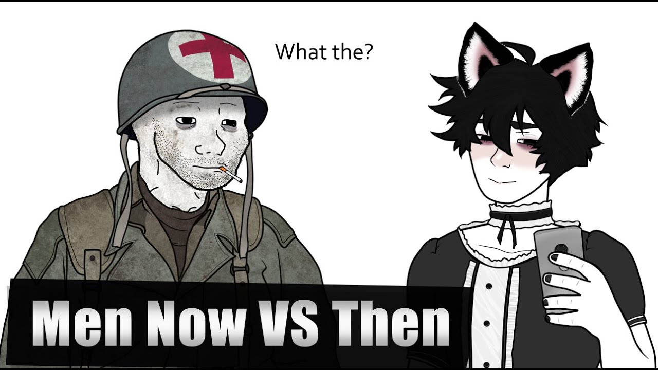 Men Now Vs Men Then Youtube