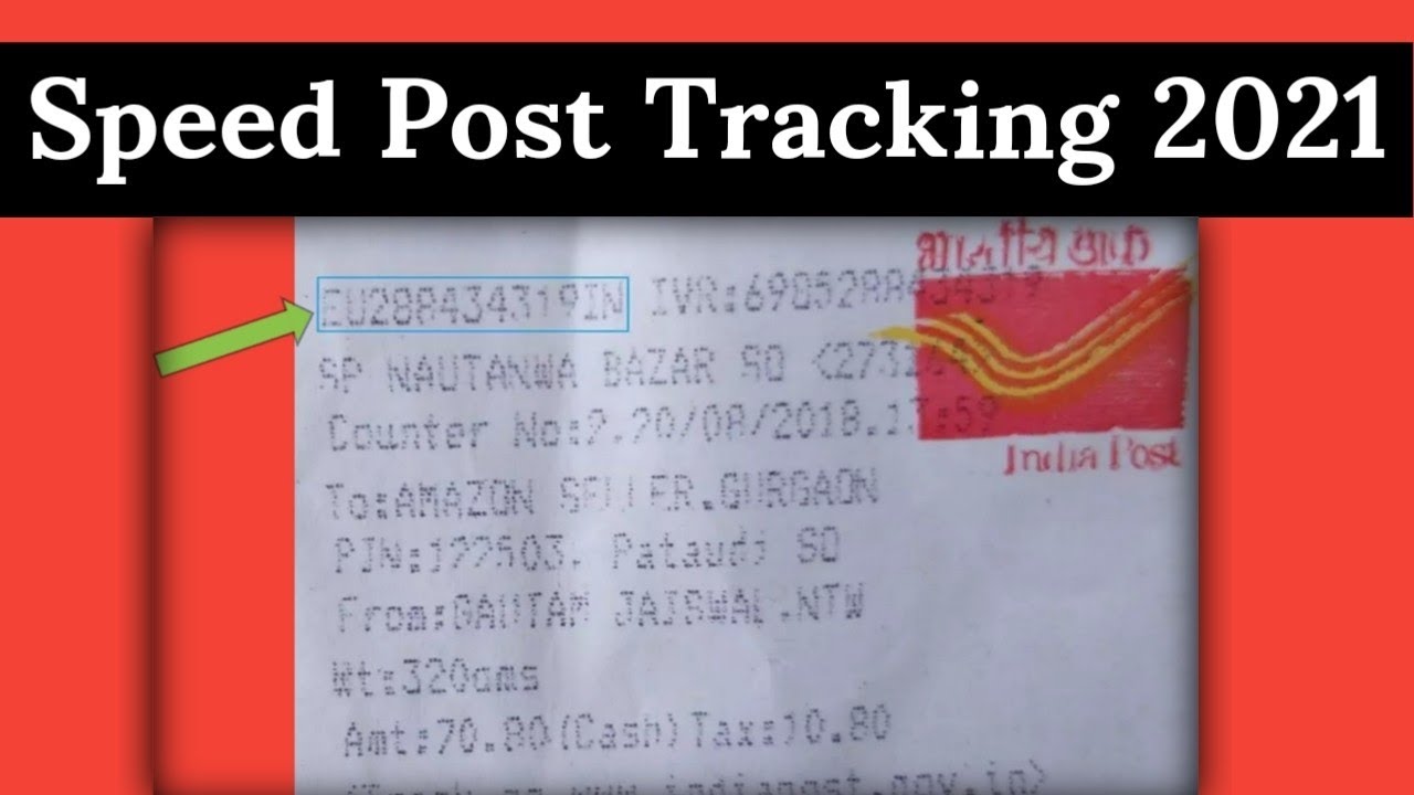 How To Track Speed Post рџ Speed Post Tracking Kaise Kare India Post