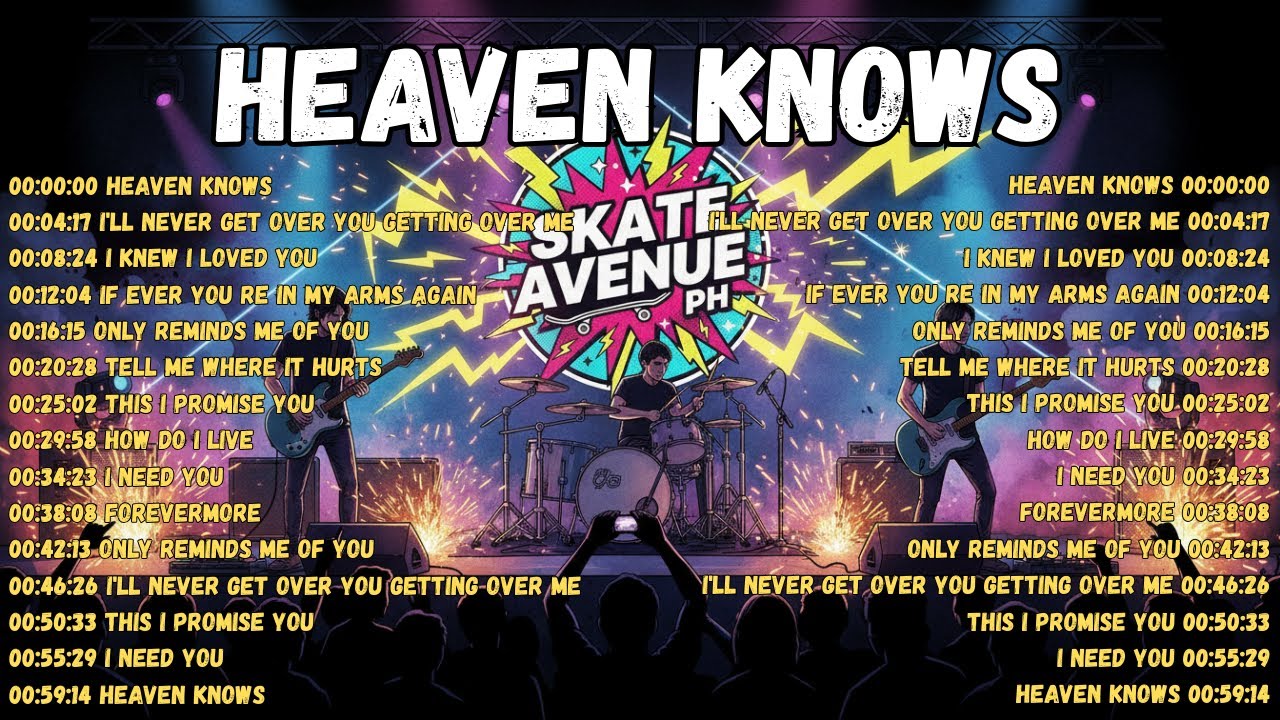 Skate Avenue Ph Heaven Knows Rock Cover Songs Playlist 2026 Youtube