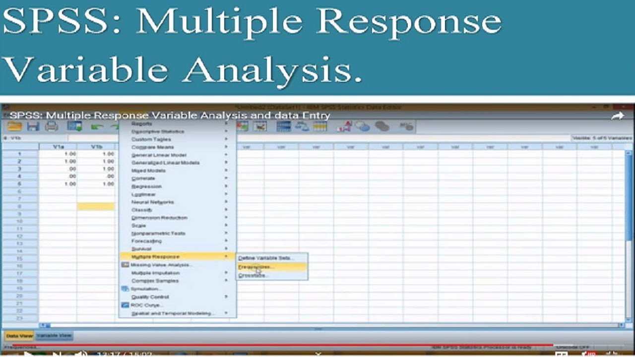 Multiple Response Variable Explanation Analysis Guide With Real Data