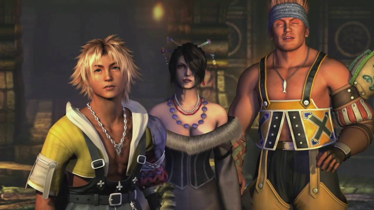 Final Fantasy X Hd Remaster Meeting Lulu Kimahri And Yuna Youtube