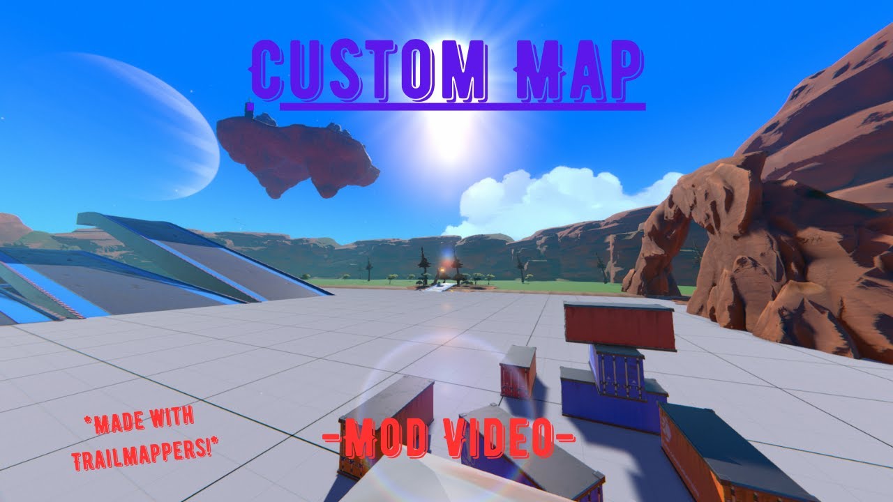 Making A Custom Testing Map In Trailmakers Youtube
