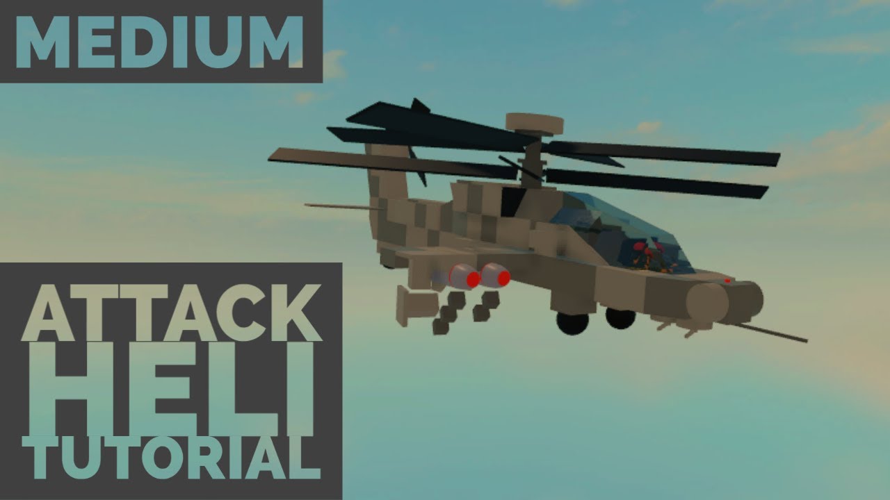How To Build A Helicopter In Plane Crazy