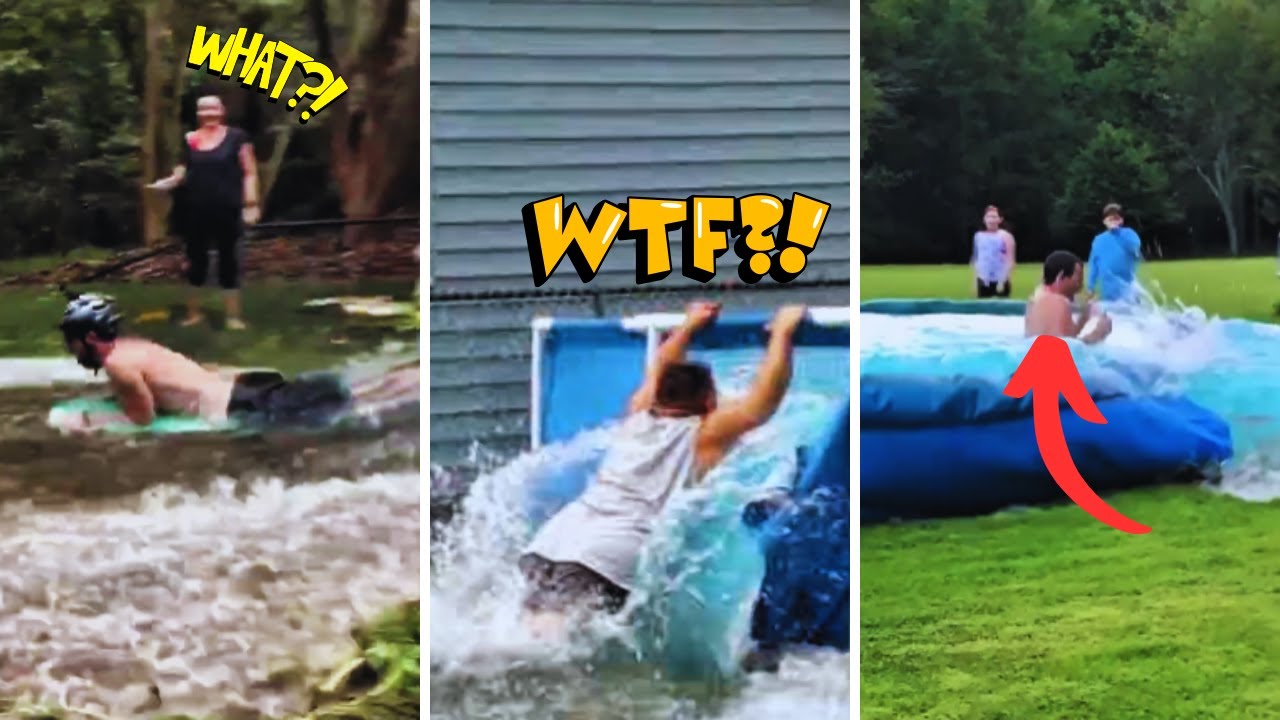 Epic Pool Fails And Inflatable Popping Moments Summer Fun Youtube