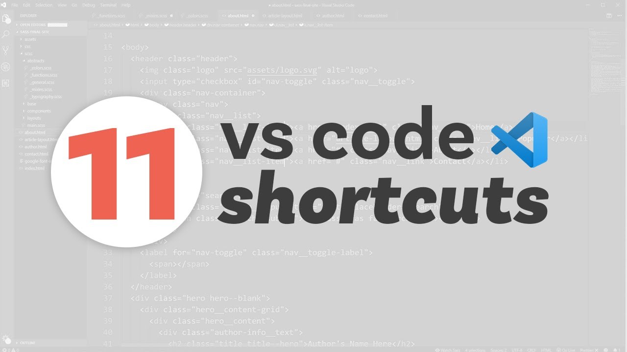 Vs Code Shortcuts Cheat Sheet Sagerety