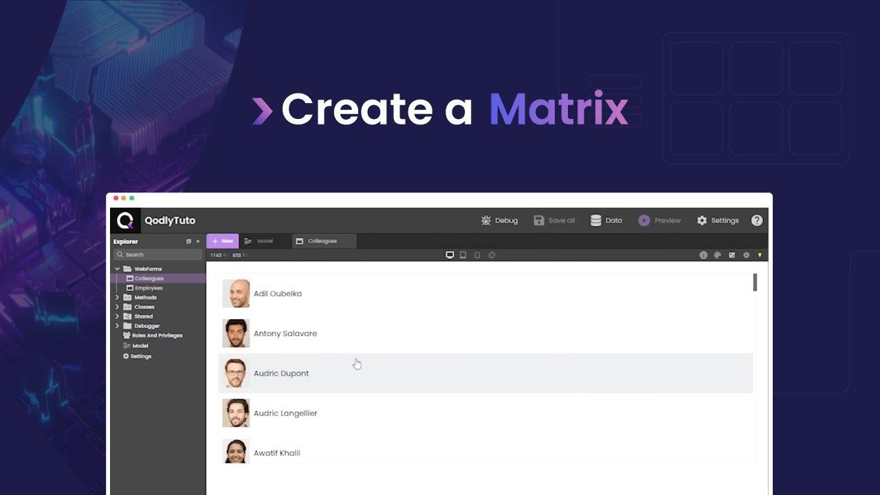 Qodly Hybrid Low Code Application Development