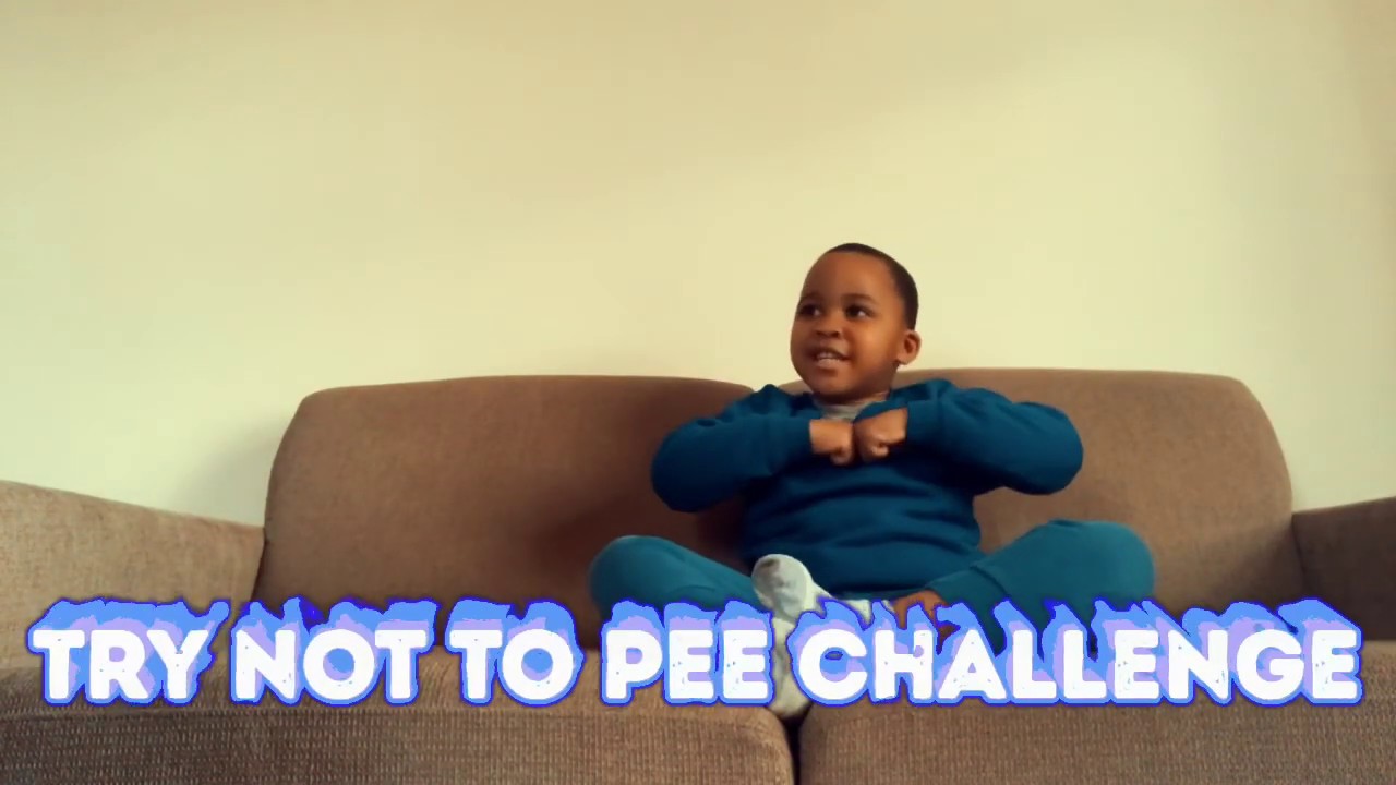 4 Year Old Try Not To Pee Challenge Zayne Stoyworld Youtube