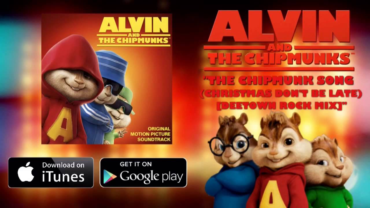 The Chipmunk Song Christmas Don T Be Late Deetown Rock Mix Youtube
