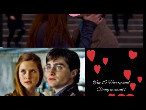 Top 10 Best Harry And Ginny Moments Youtube