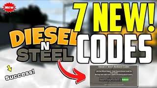 New Code Diesel N Steel Roblox Codes In September 2025 Diesel N Steel ...