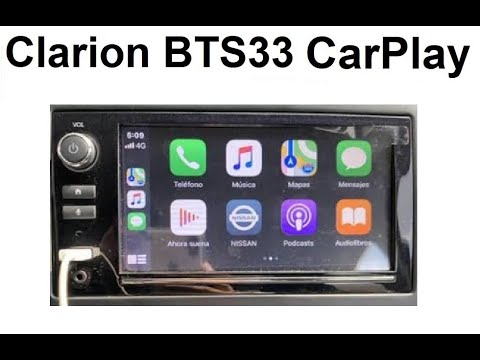 Estéreo Carplay Nissan March 2020 A 2024 Bts33 Clarion Youtube