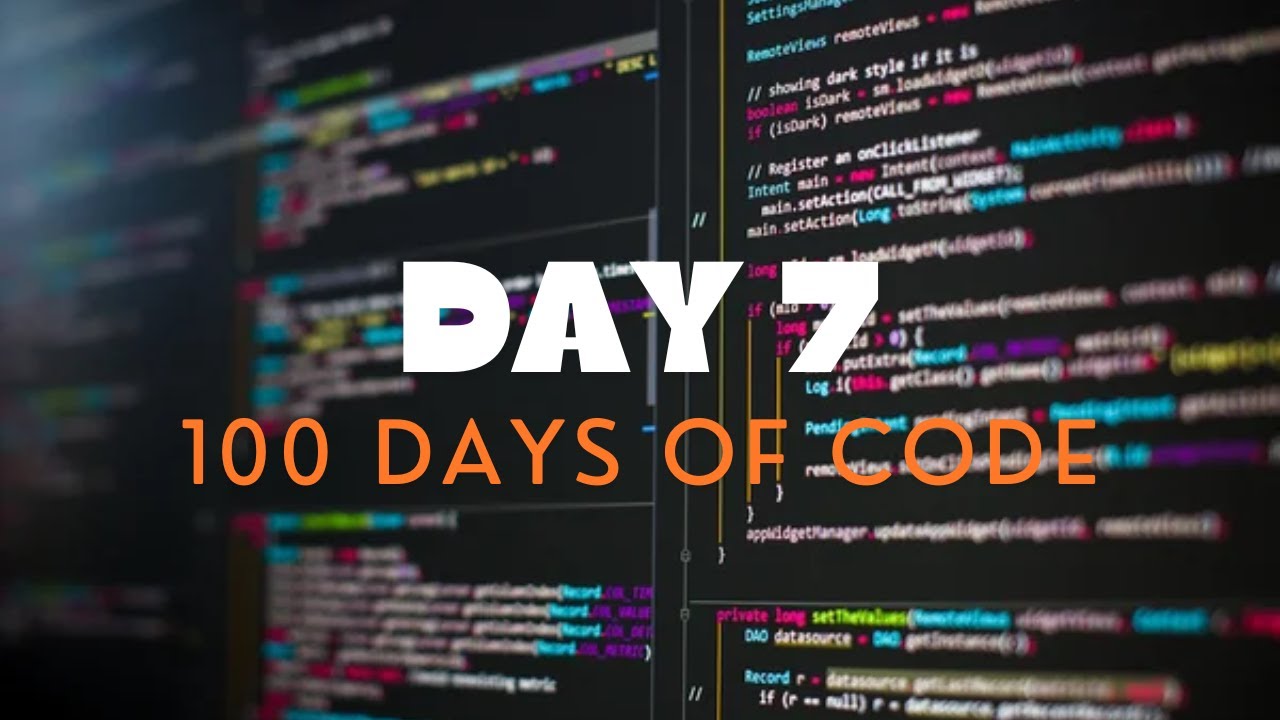 Day 7 Of 100 Days Of Code Challenge Python Skillrack Intro To Python