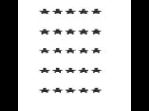 Pattern 1 Rectangular Star Pattern In C Youtube