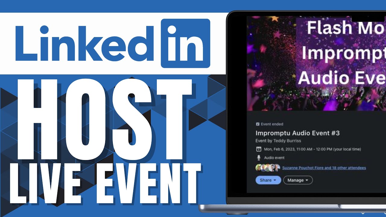 How To Host A Linkedin Live Event Updated Youtube