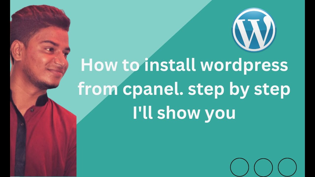 How To Install Wordpress On Cpanel Manually Step By Step Youtube