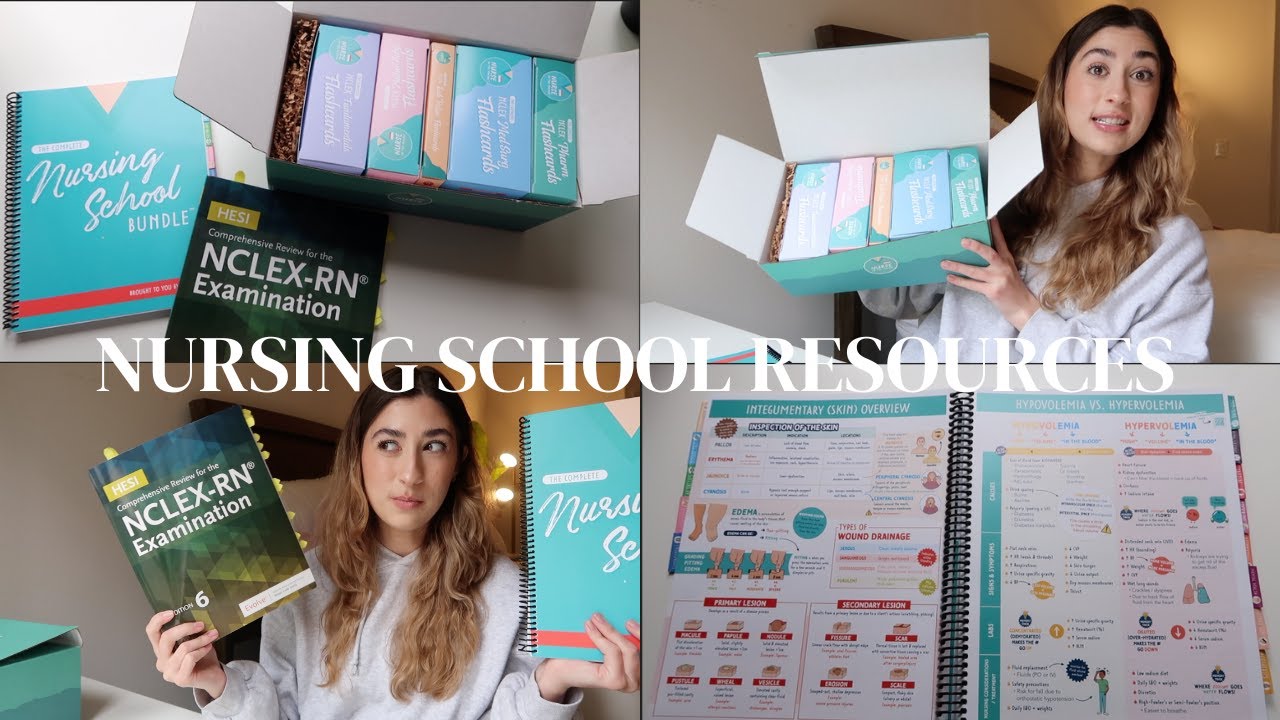 Study Resources I Bought For Nursing School Youtube