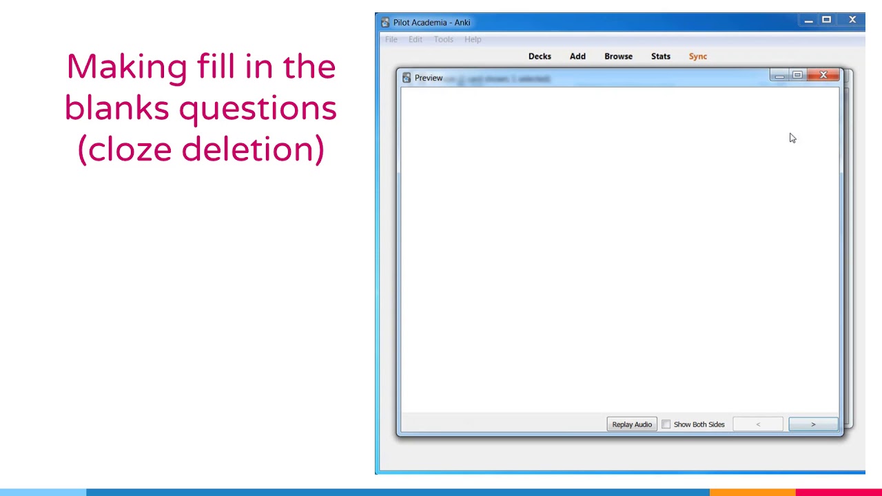 How To Use Cloze Deletion In Anki Youtube