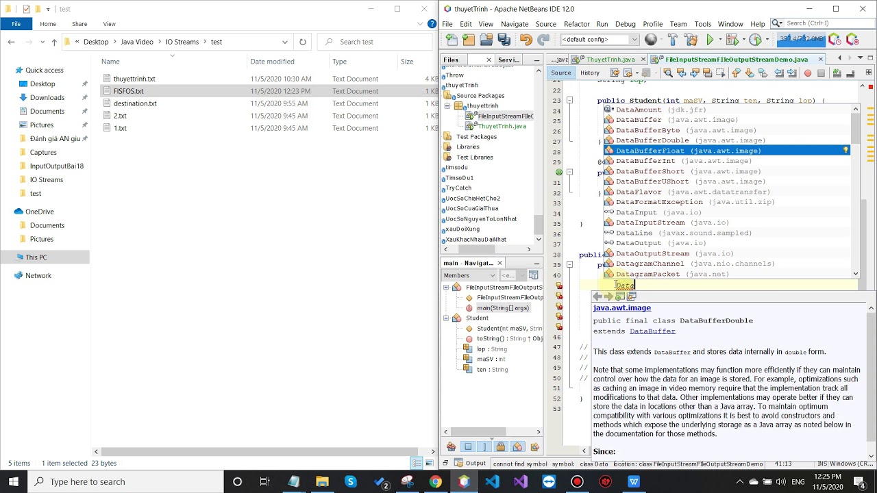 Dataoutputstream Datainputstream Youtube