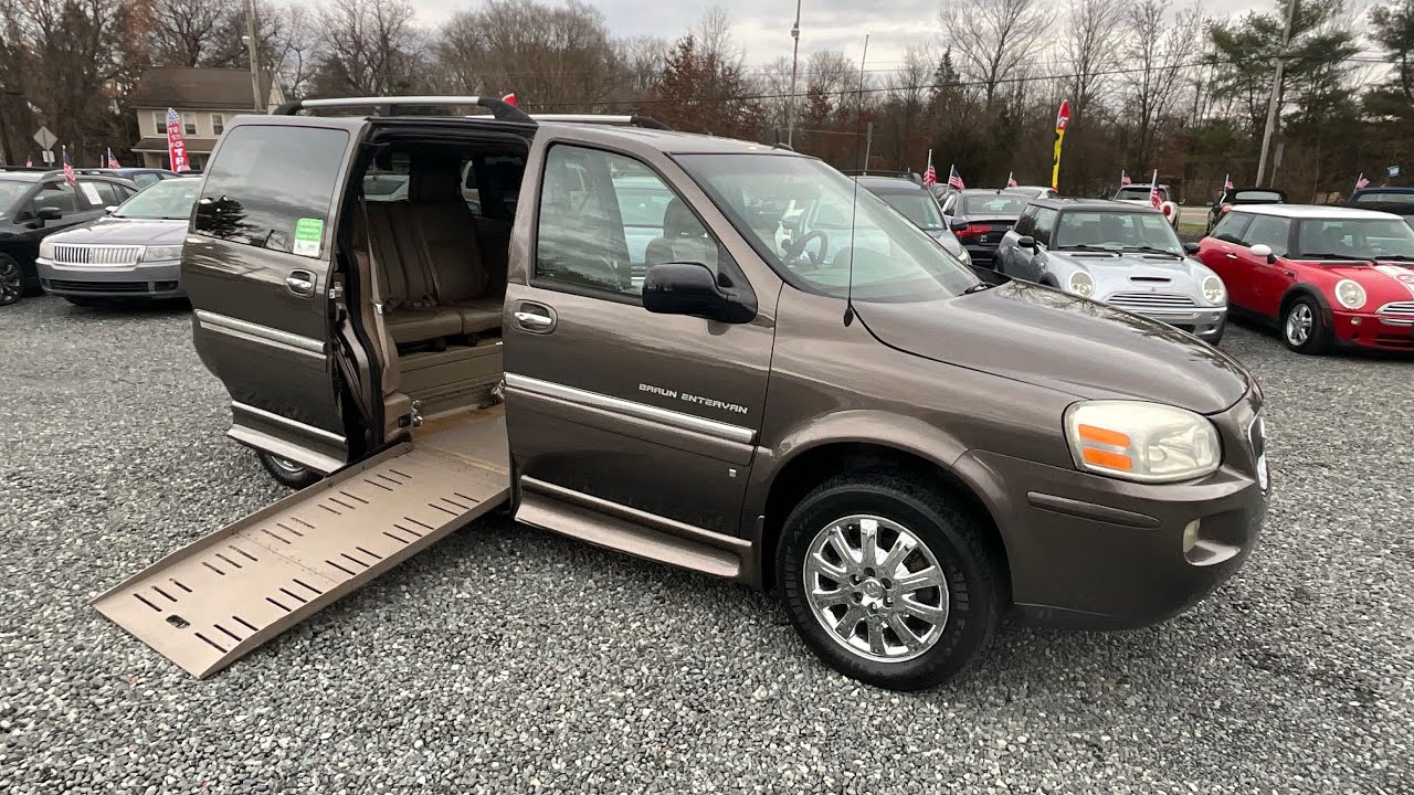 2007 Buick Terraza Cxl Wheelchair Van Youtube